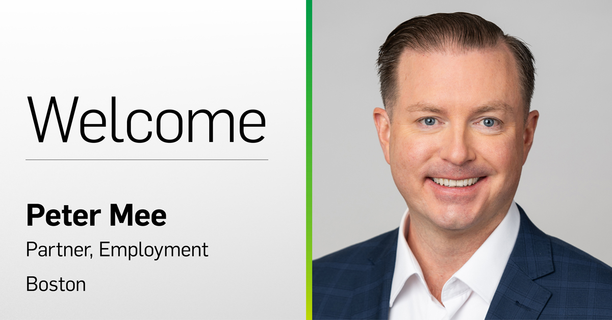 Weil Welcomes Distinguished Labor and Employment Partner Peter Mee ...